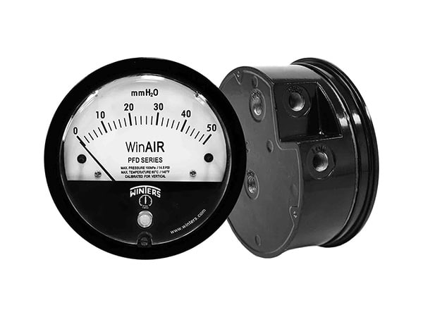 WinAir Differential Manometer PFD – Water gas low pressure for filters ...