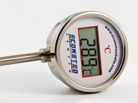 TCX11 Dairy Thermometer – Measuring temperature with thermal probe ...