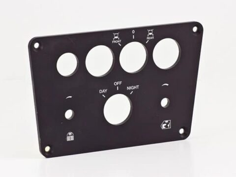 Metal Control Panels – Synoptic control panels switches keypads ...